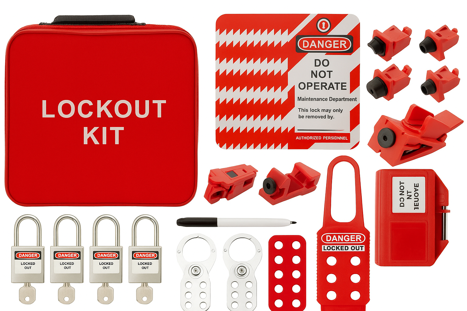 Lockout Tagout Devices | OSHA Compliant Safety Lockouts